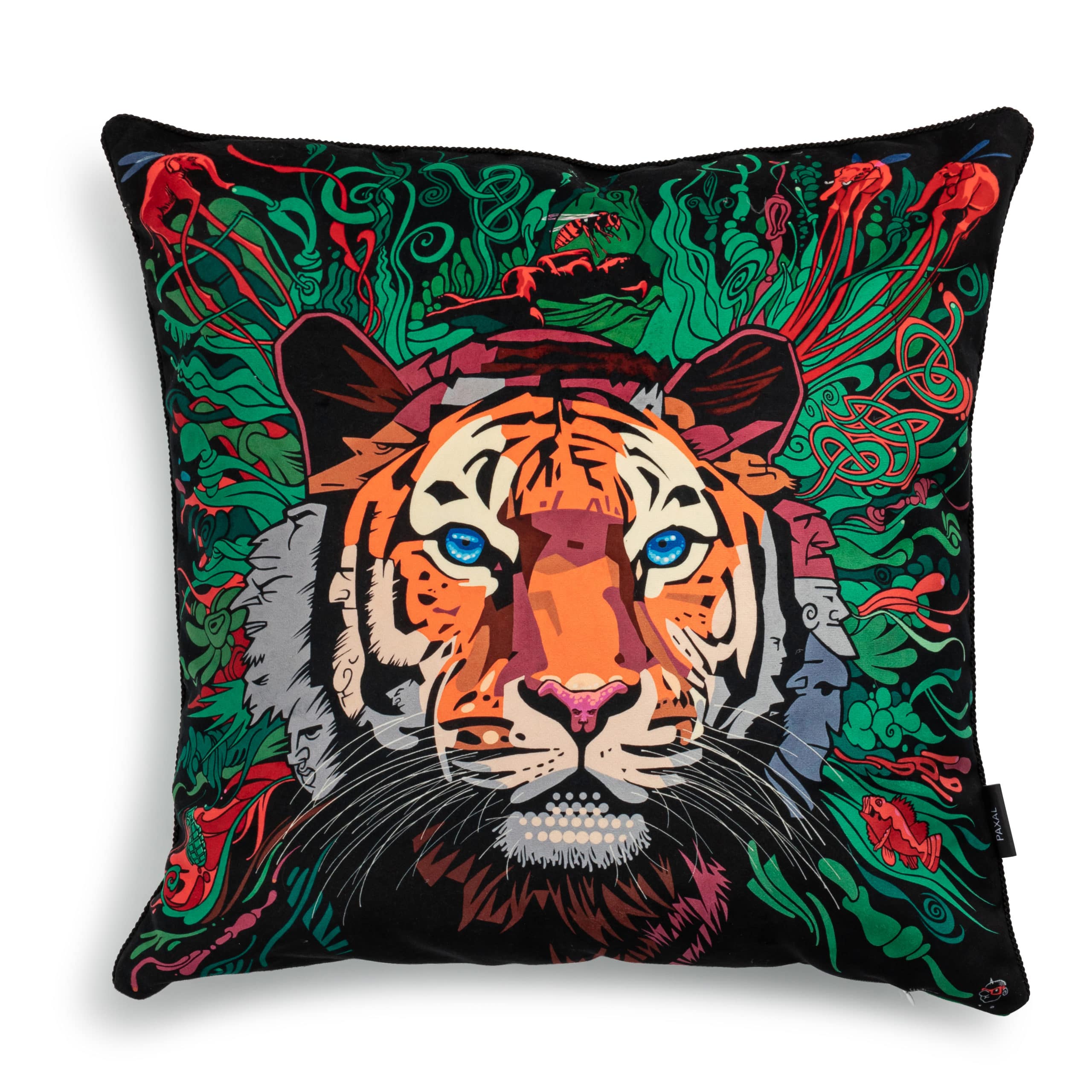 Coussin PAXAL "Gala's dream" en velours 50x50cm - Orlinda - Home Design